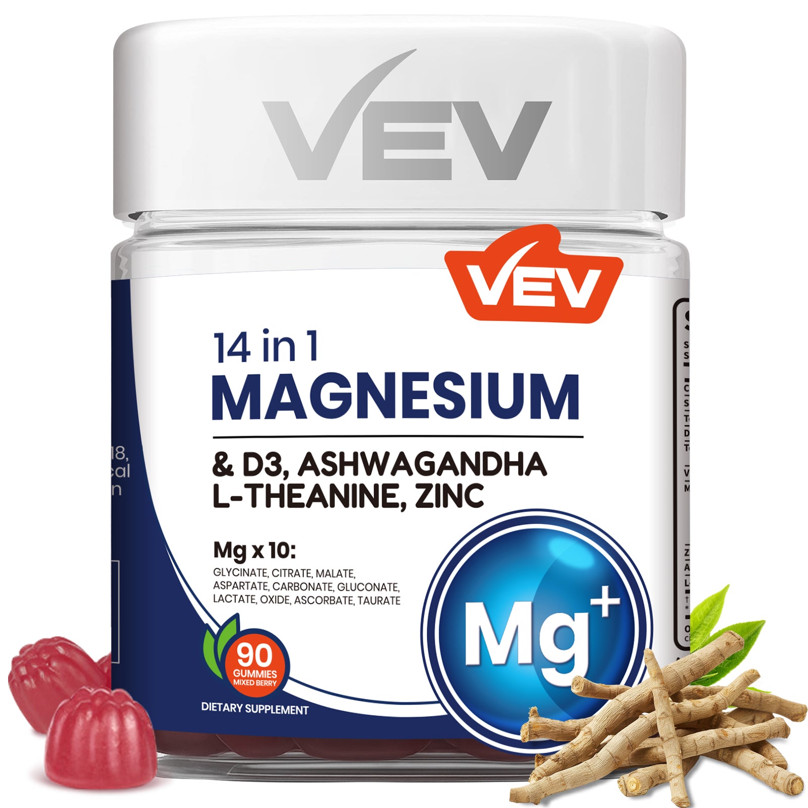 VEV Magnesium Complex Gummies