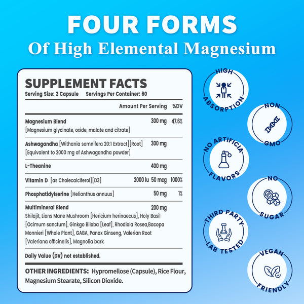 VEV Magnesium Complex Capsules