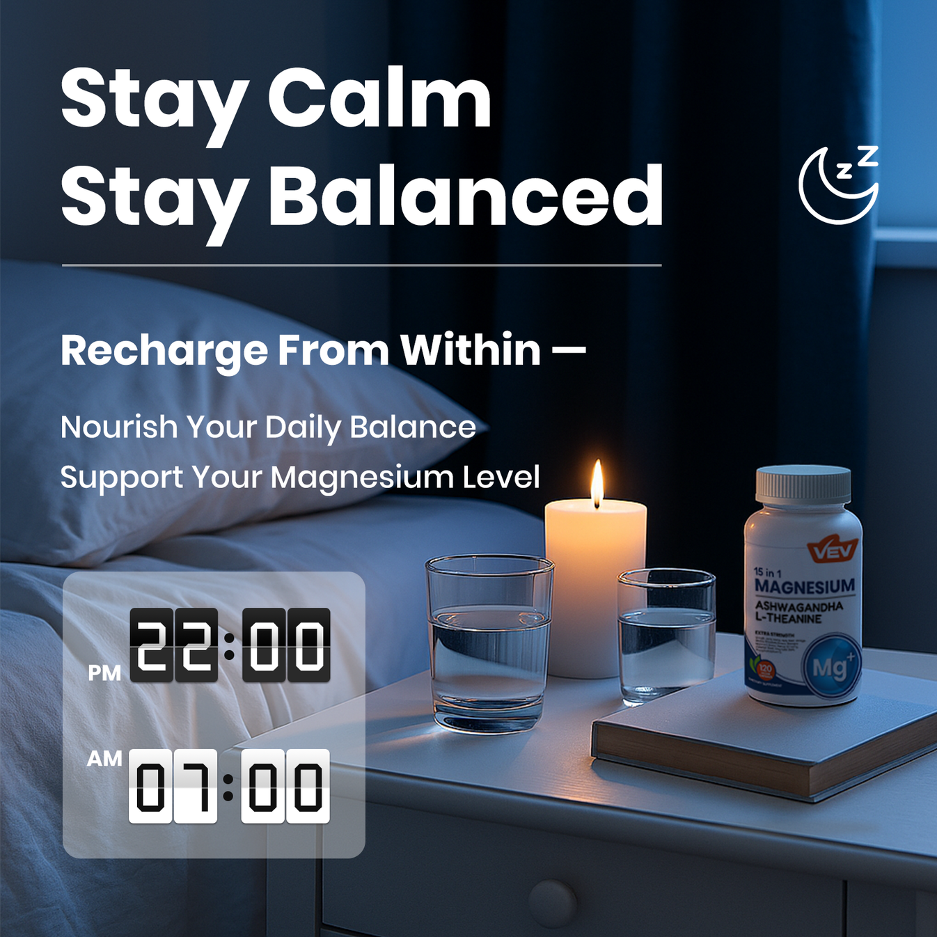 VEV Magnesium Complex Capsules