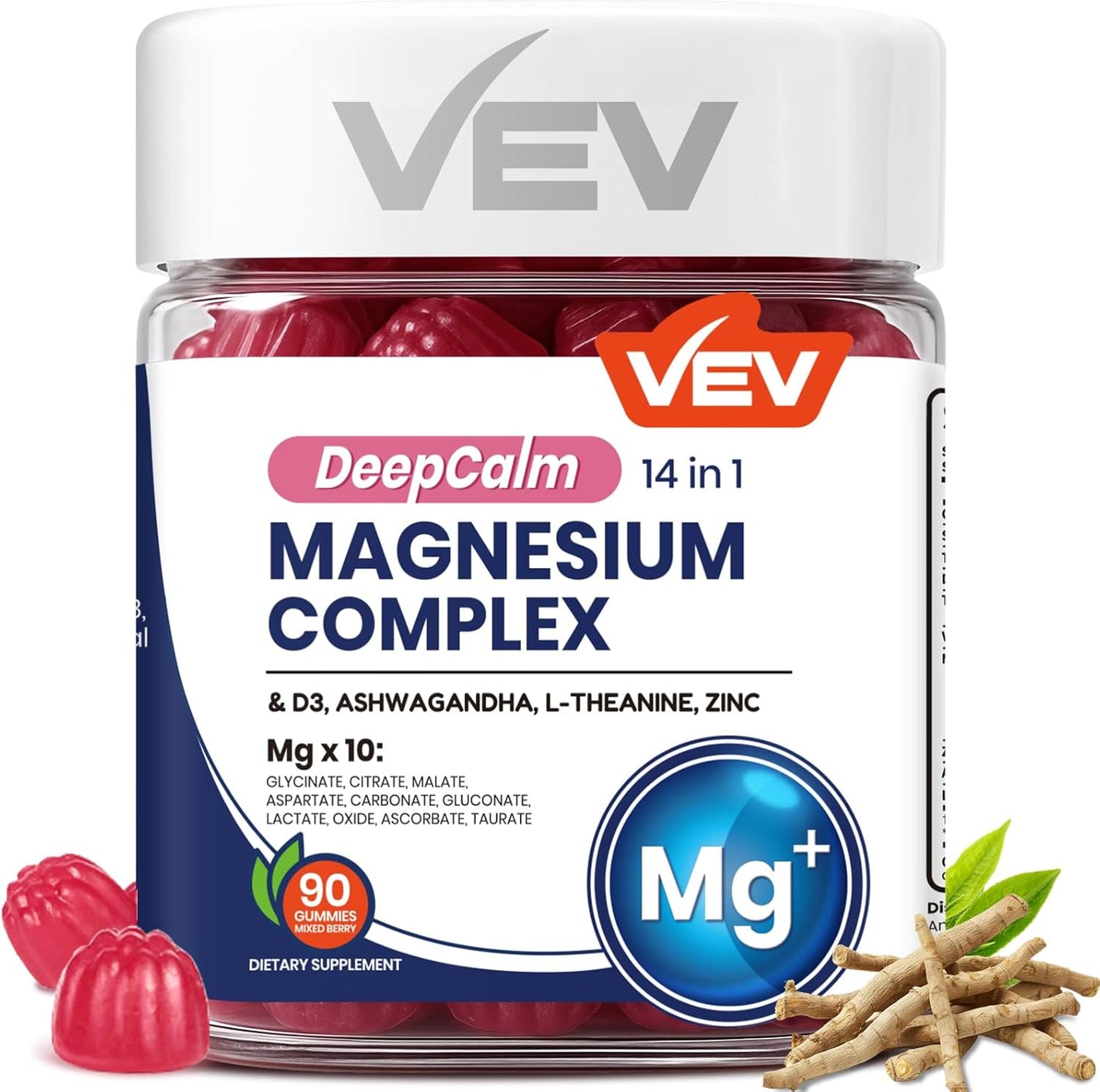 VEV Magnesium Complex Gummies