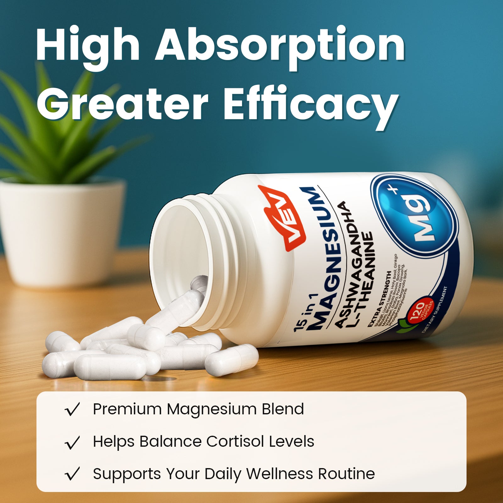 VEV Magnesium Complex Capsules