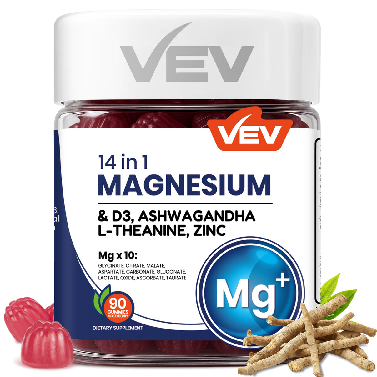 VEV Magnesium Complex Gummies